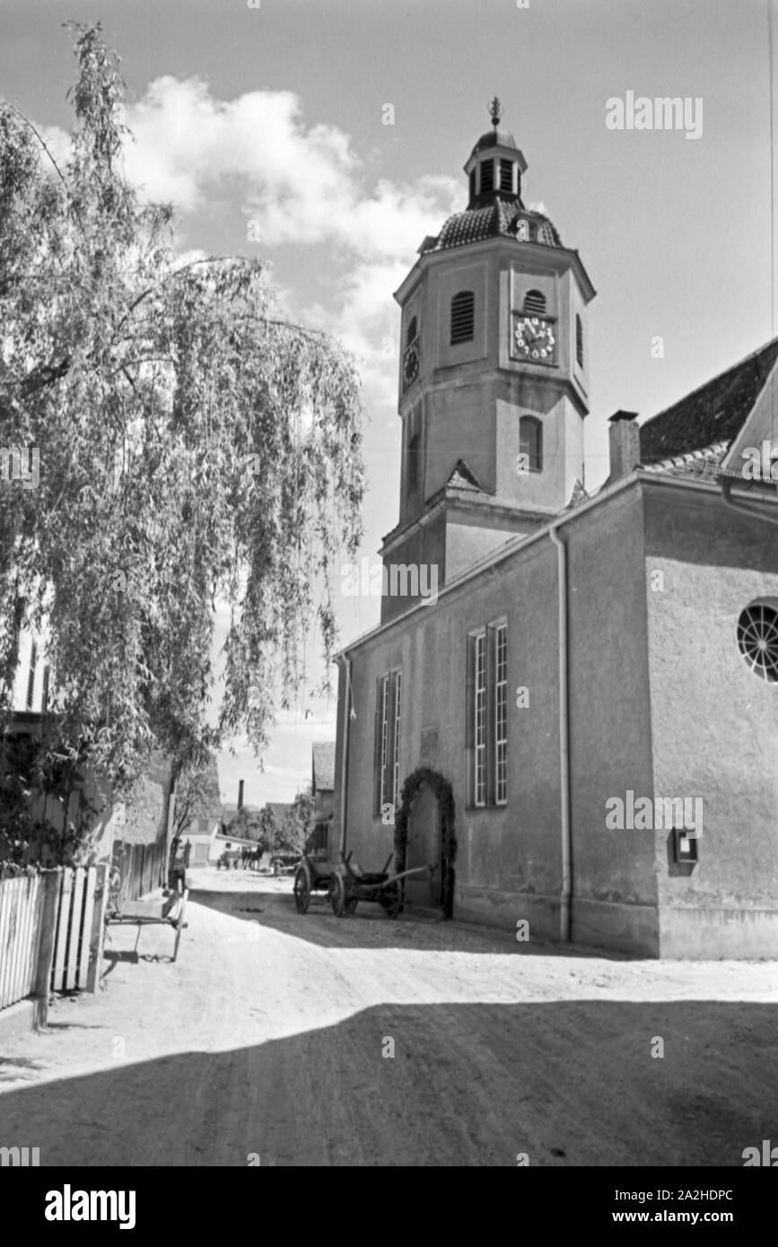 Ein Ausflug nach Eislingen, Deutsches Reich 1930er Jahre. A trip to ...