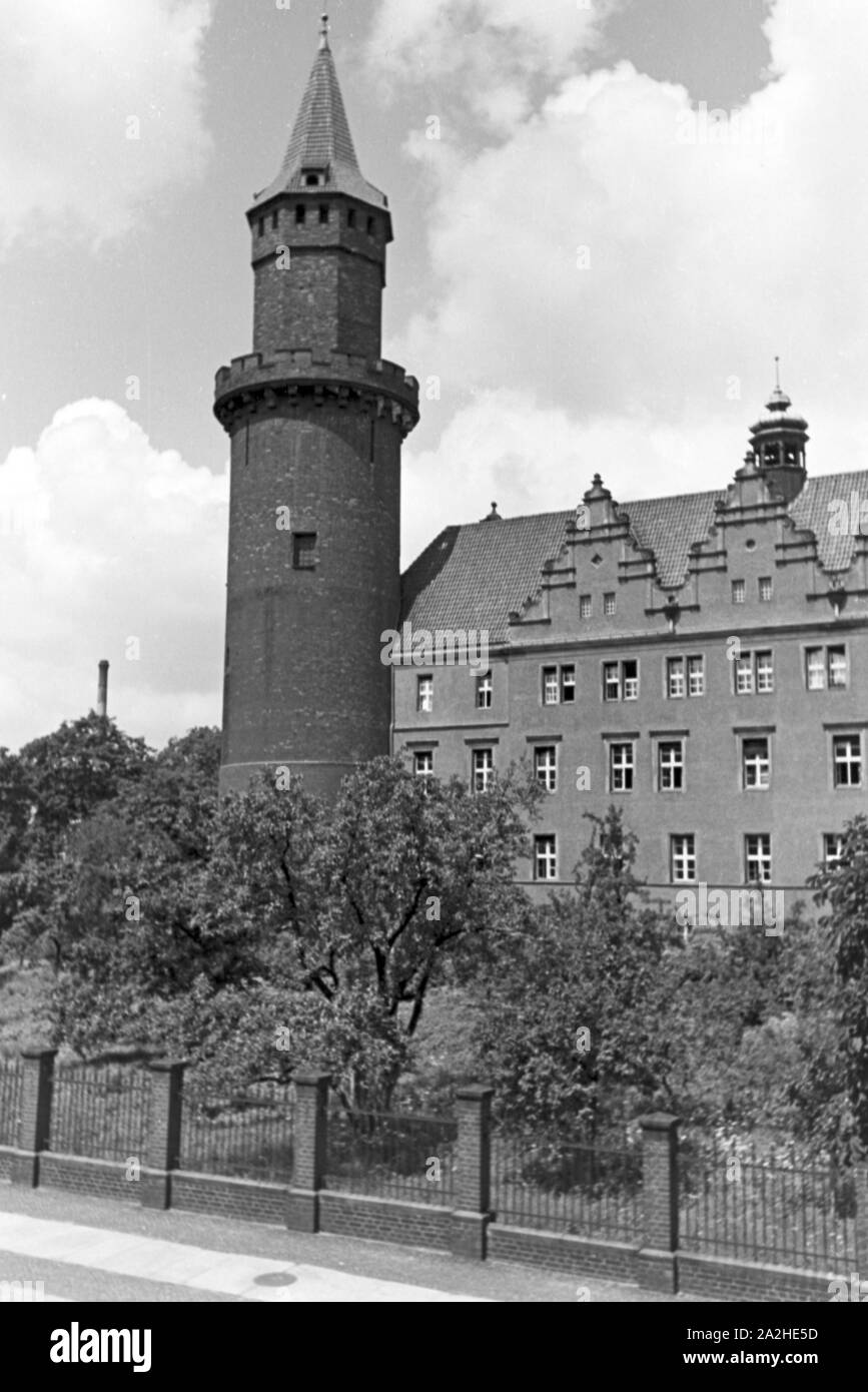 Ein Ausflug nach Liegnitz, Deutsches Reich 1930er Jahre. A trip to ...