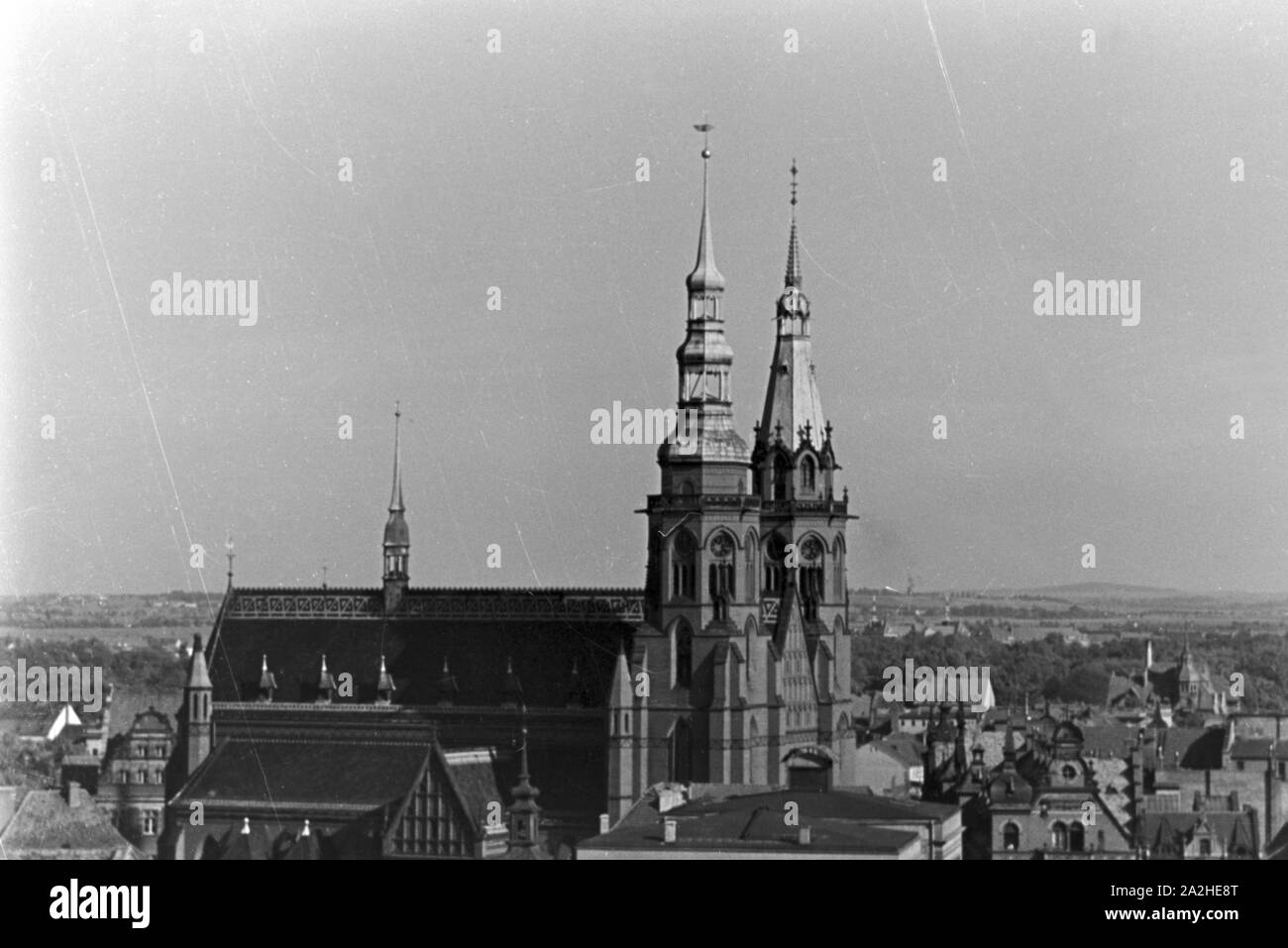 Ein Ausflug nach Liegnitz, Deutsches Reich 1930er Jahre. A trip to ...