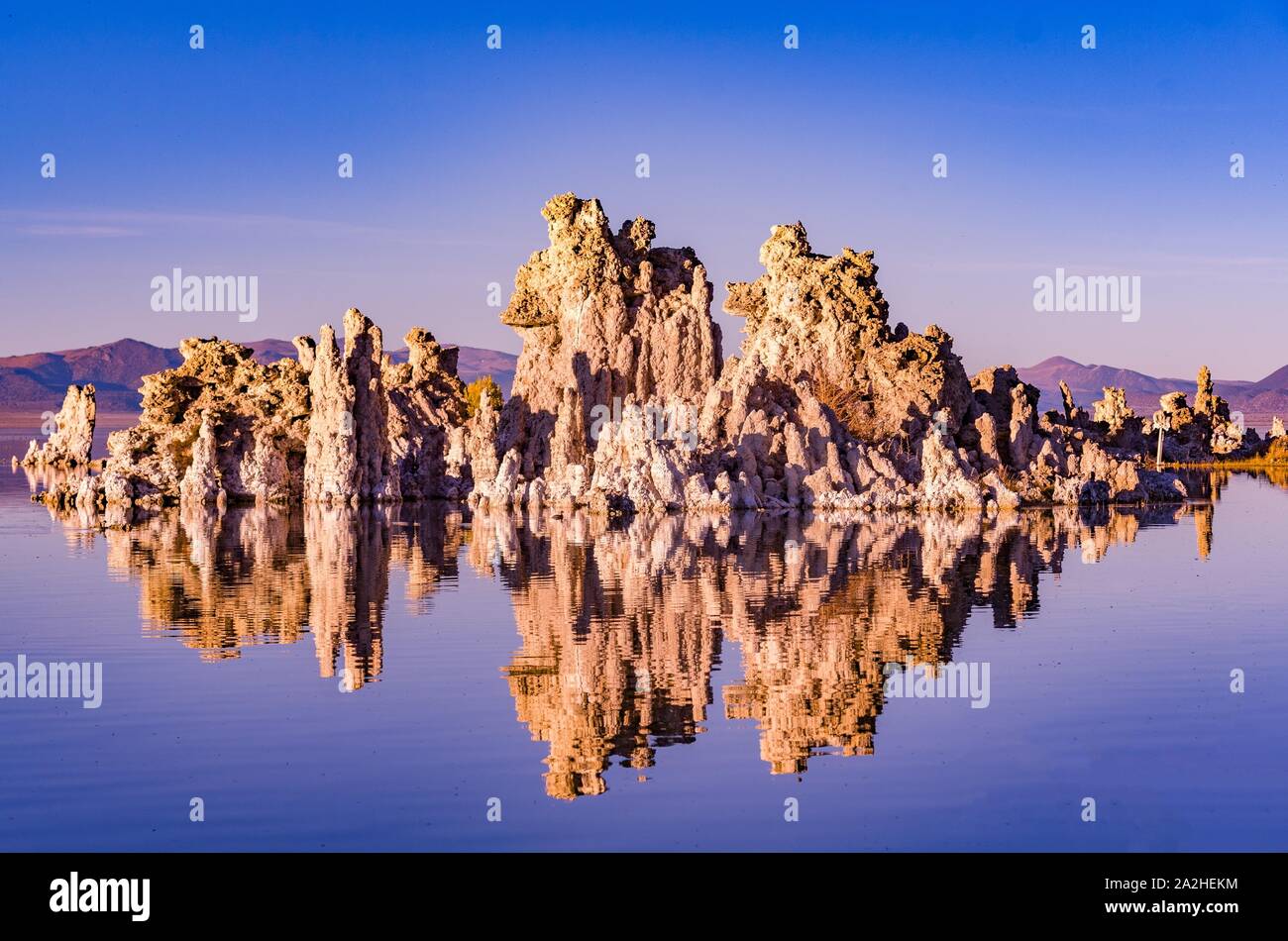 Lake Mono Salt, USA, California, Bodie Stock Photo - Alamy