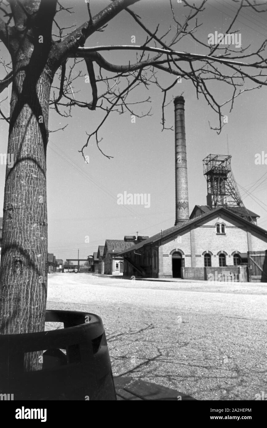 Ein Ausflug nach Bad Friedrichshall, Deutsches Reich 1930er Jahre. A ...