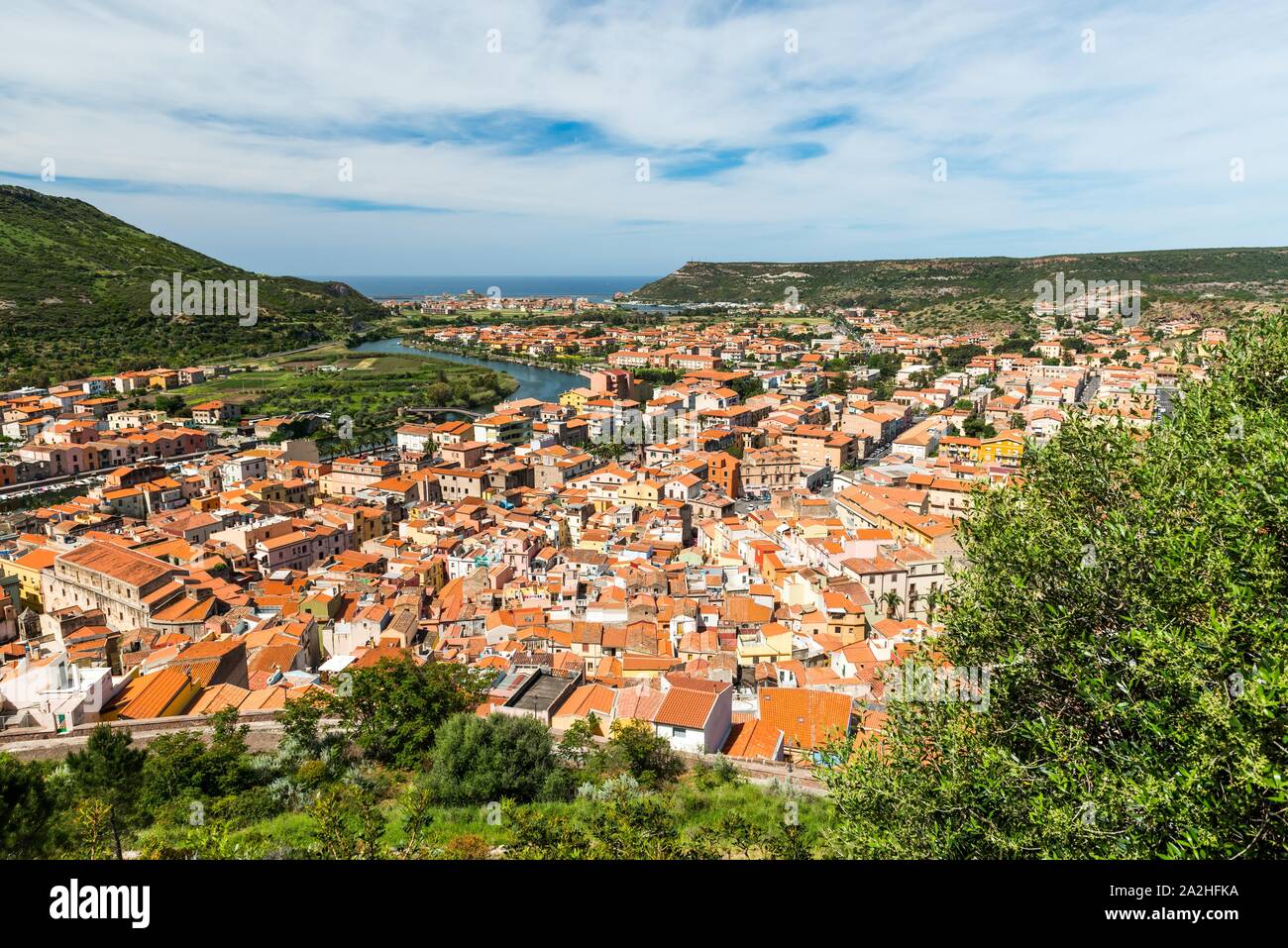 Bosa city hi-res stock photography and images - Alamy