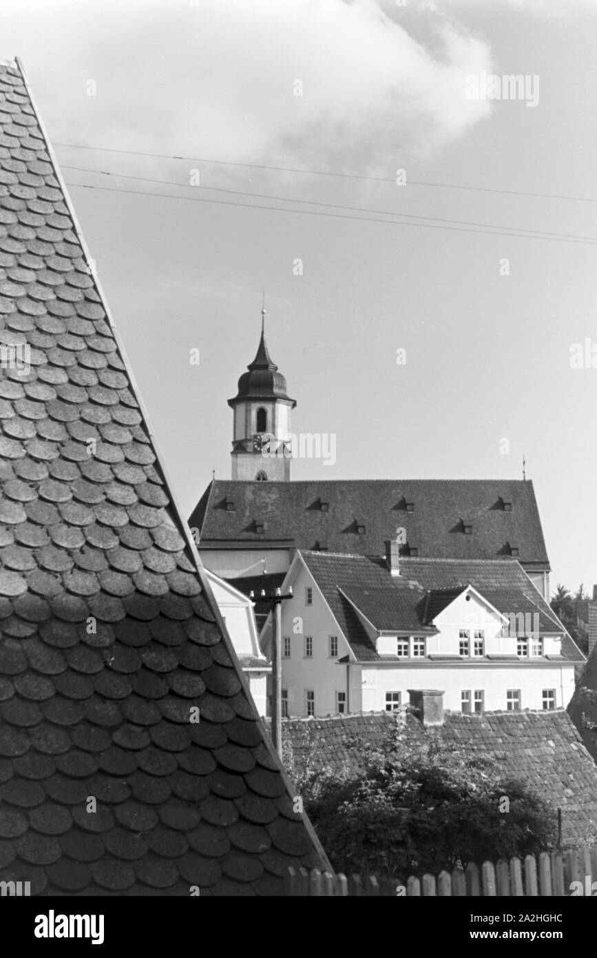 Ein Ausflug nach Trossingen, Deutsches Reich 1930er Jahre. A trip to ...