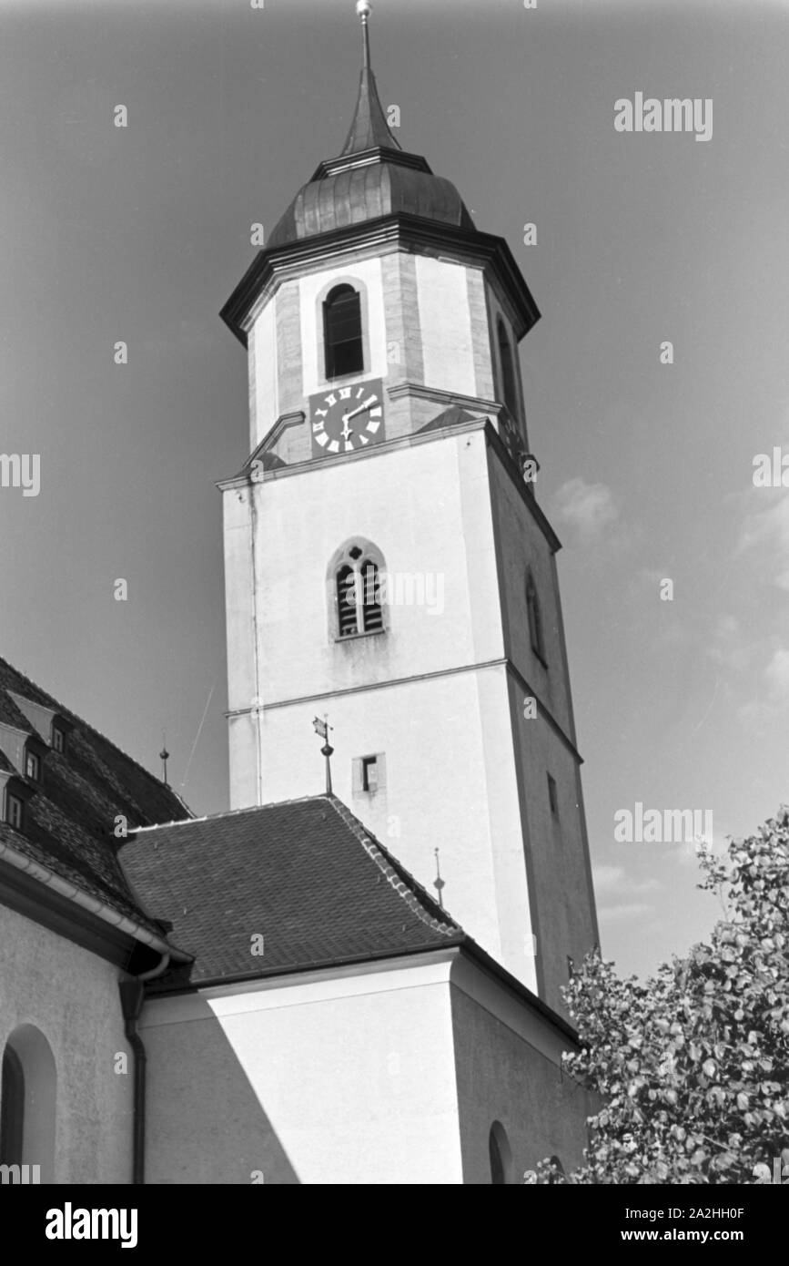 Ein Ausflug nach Trossingen, Deutsches Reich 1930er Jahre. A trip to ...