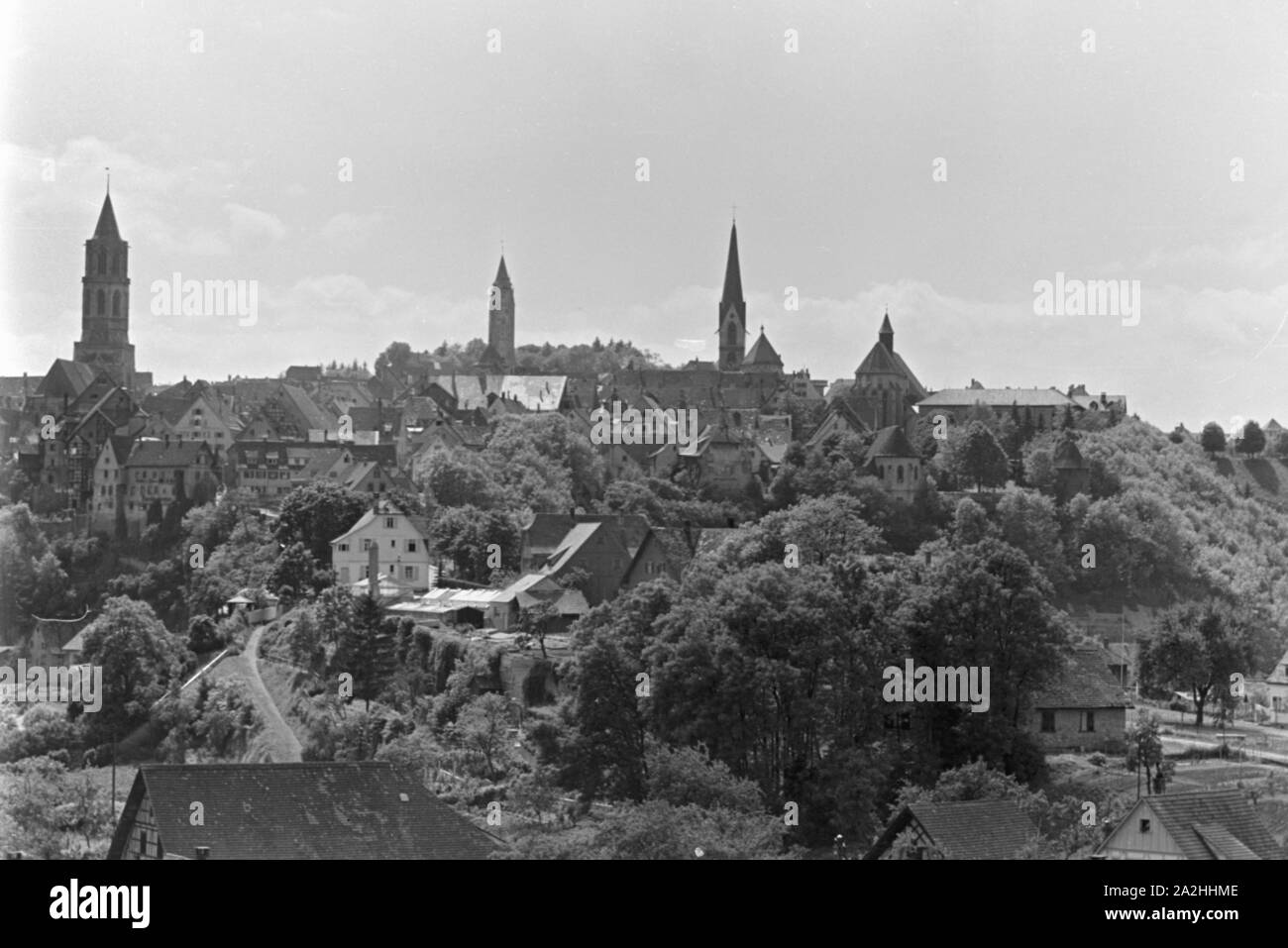 Eine Reise nach Rottweil im Schwarzwald, Deutsches Reich 1930. A trip ...