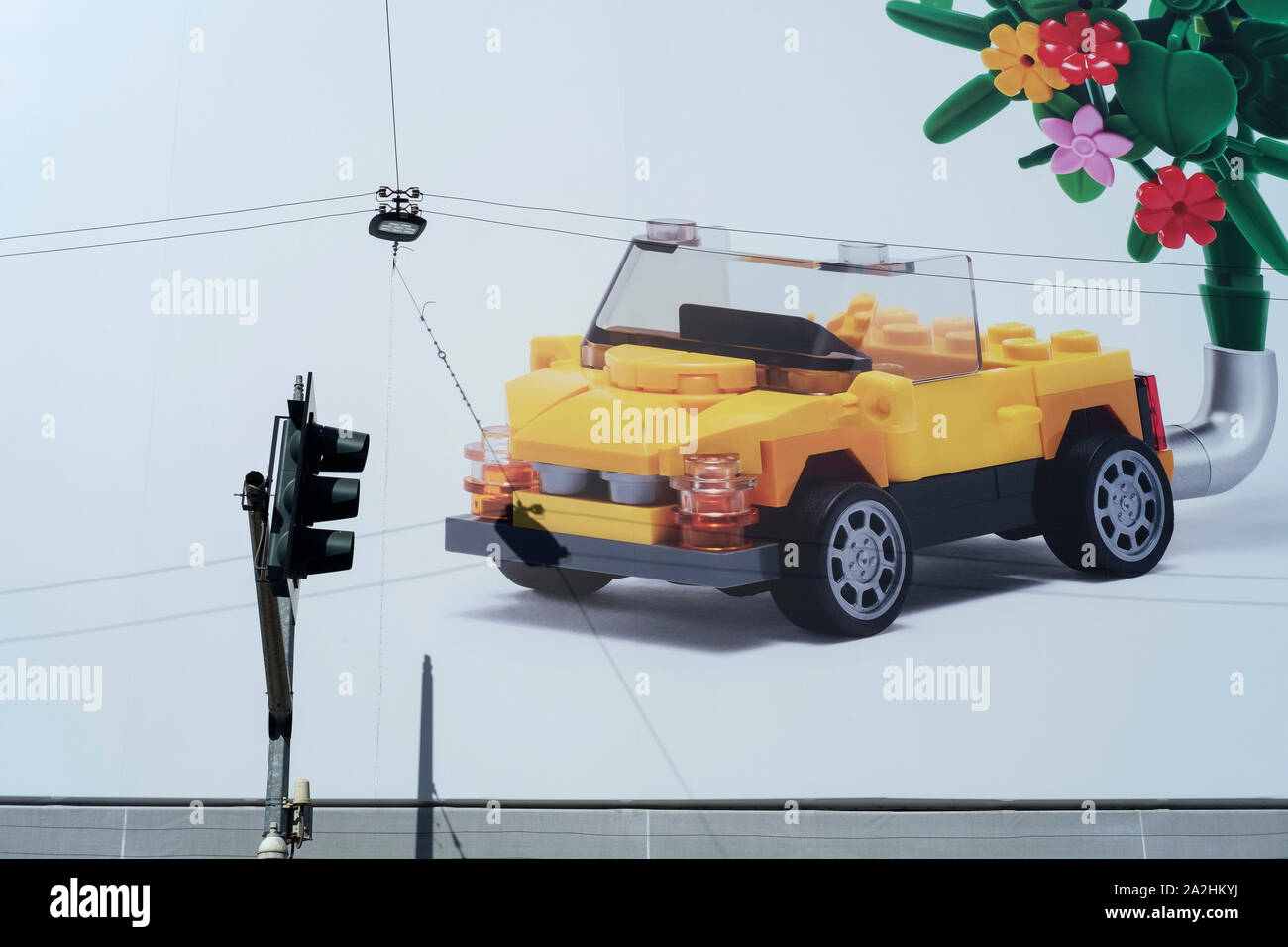 Lego advertising billboard hi-res stock photography and images - Alamy
