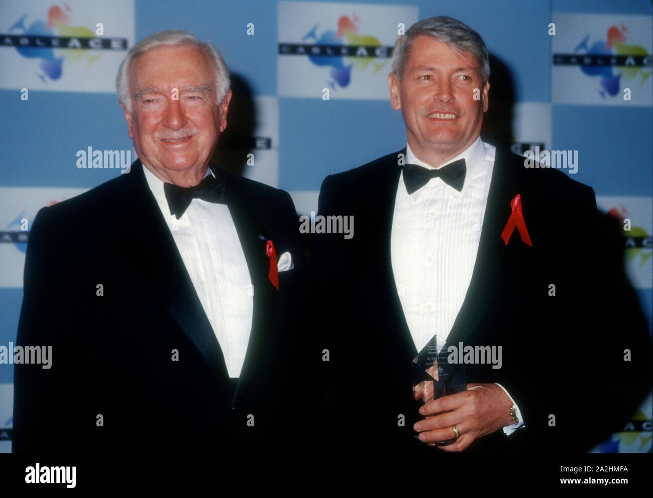 Los Angeles, California, USA 15th January 1995 Anchorman Walter ...