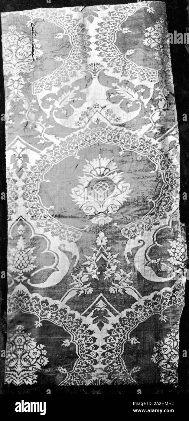 Fragment, 15th/16th century, Italy, Fancy compound satin Stock Photo ...