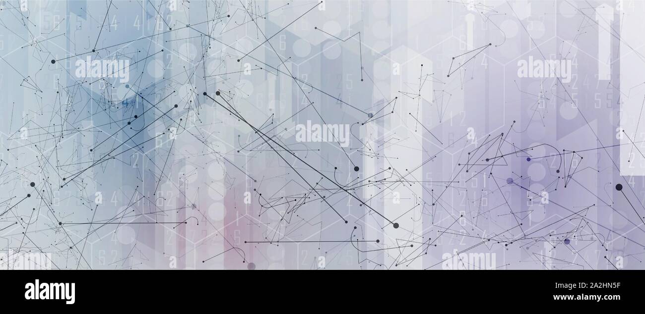 Technology innovation background, idea of global business solution ...