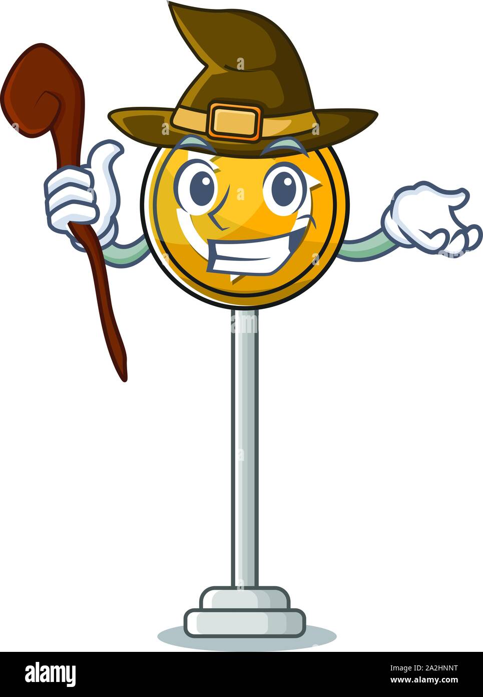 Roundabout road sign magic roundabout Stock Vector Images - Alamy