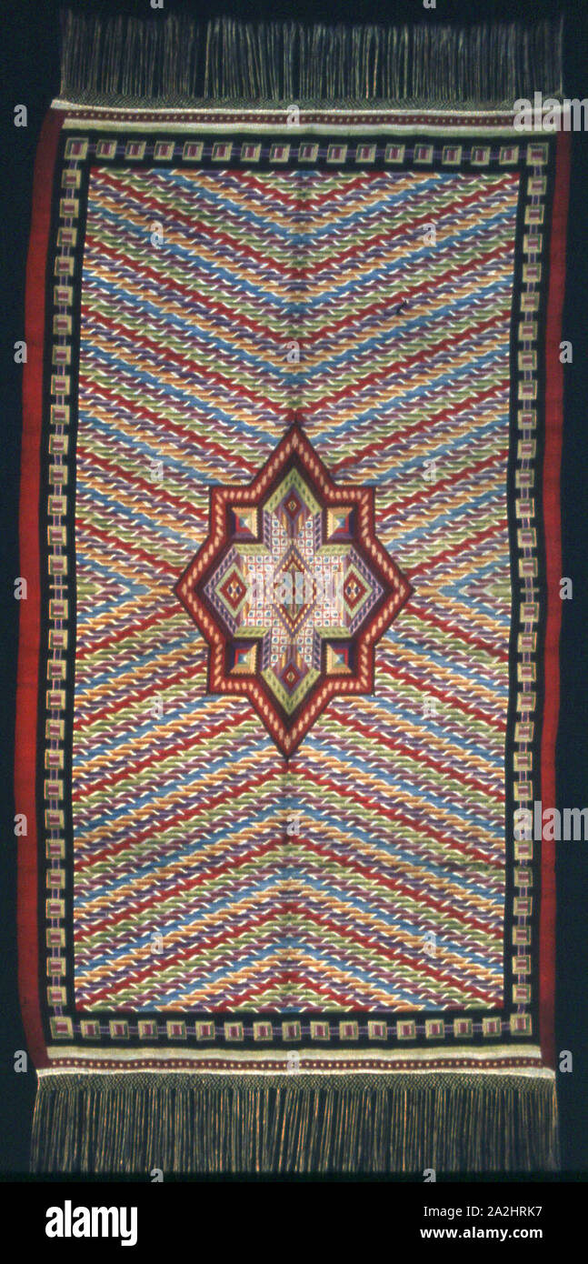 Interpretation of mexican saltillo serape hi-res stock photography and ...