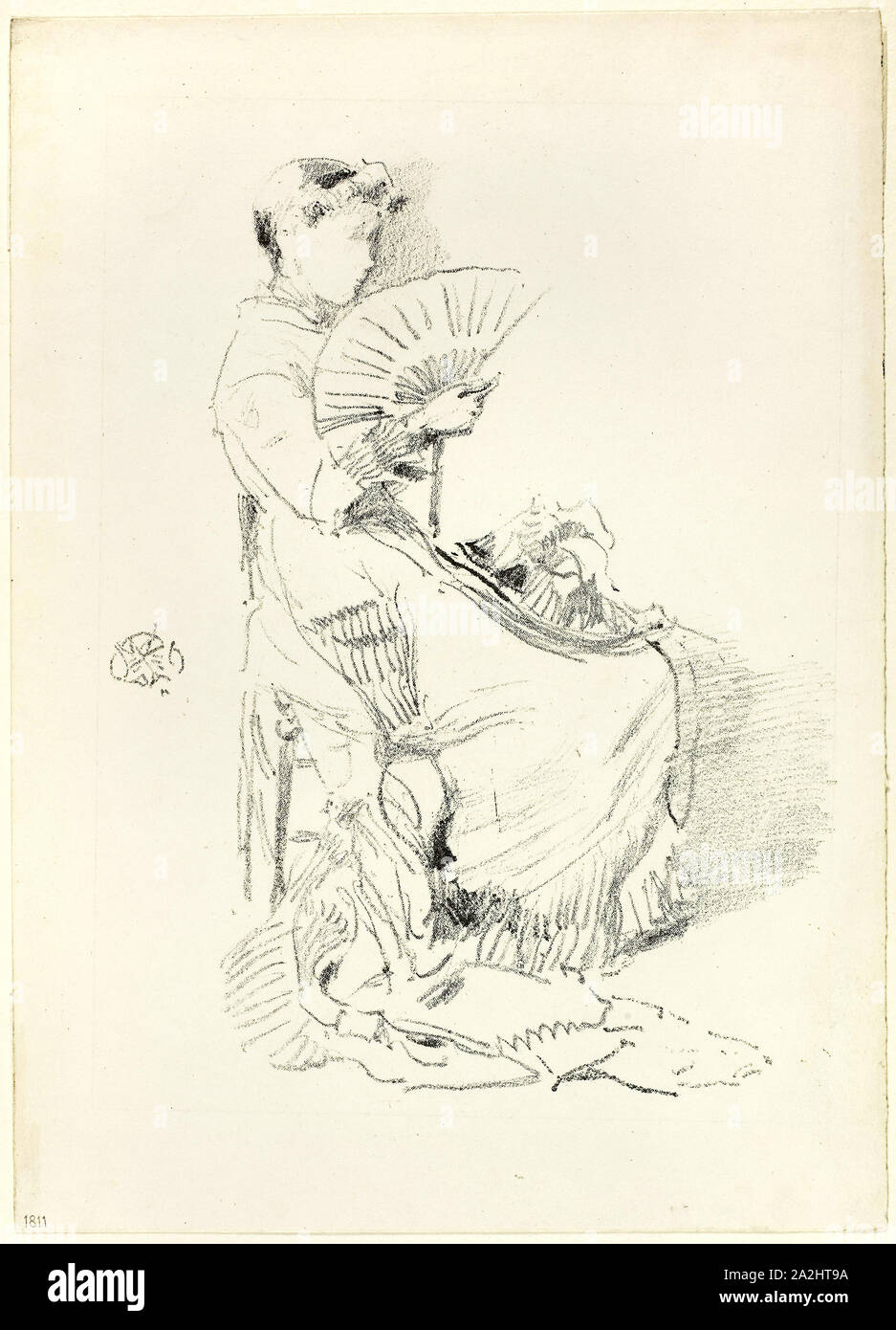 The Fan, 1879, James McNeill Whistler, American, 1834-1903, United ...