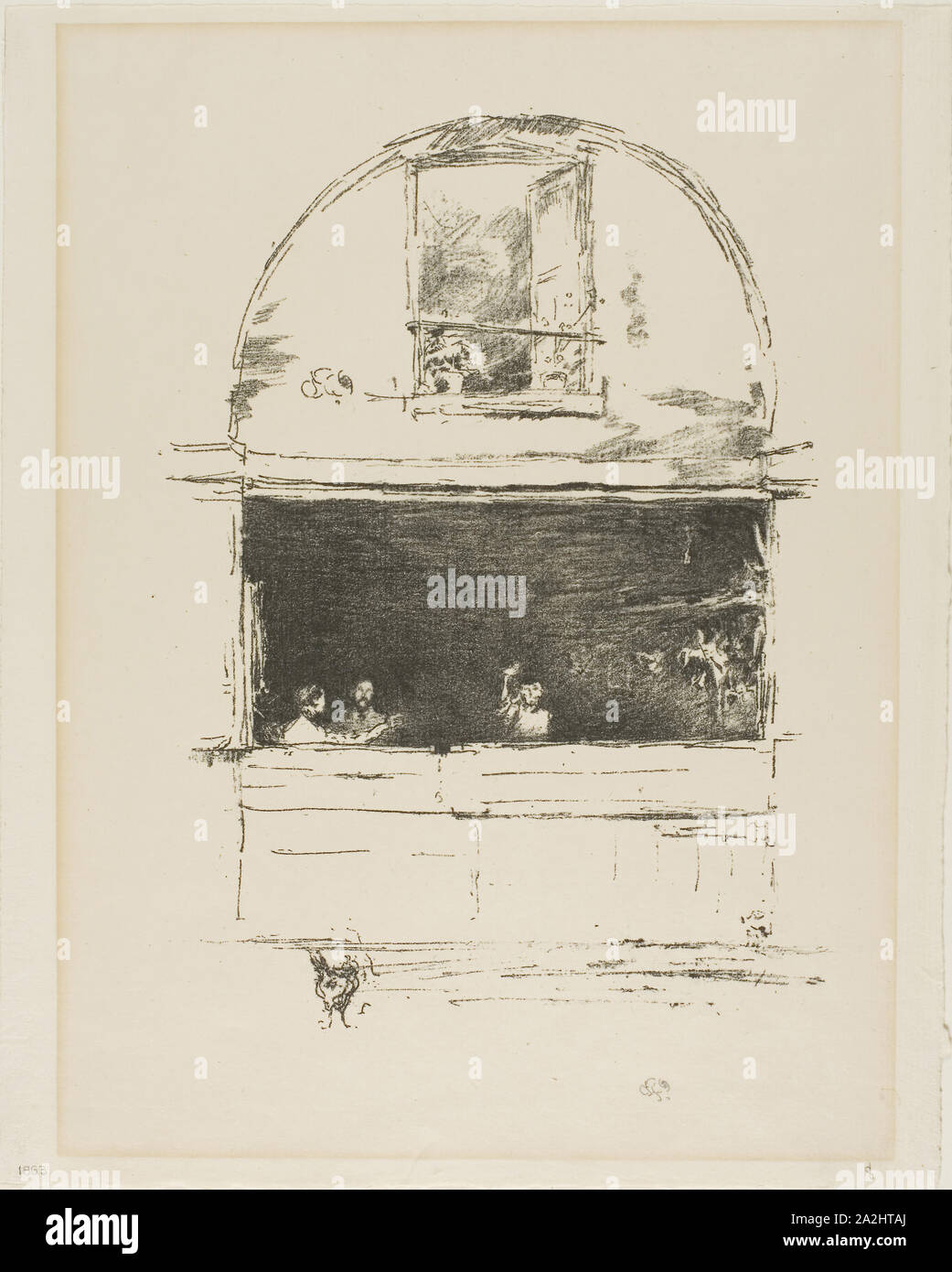 The Forge, Passage du Dragon, 1894, James McNeill Whistler, American ...