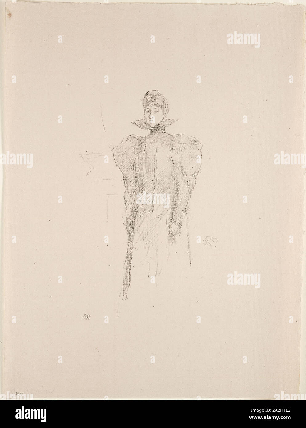 The Medici Collar, 1897, James McNeill Whistler, American, 1834-1903 ...