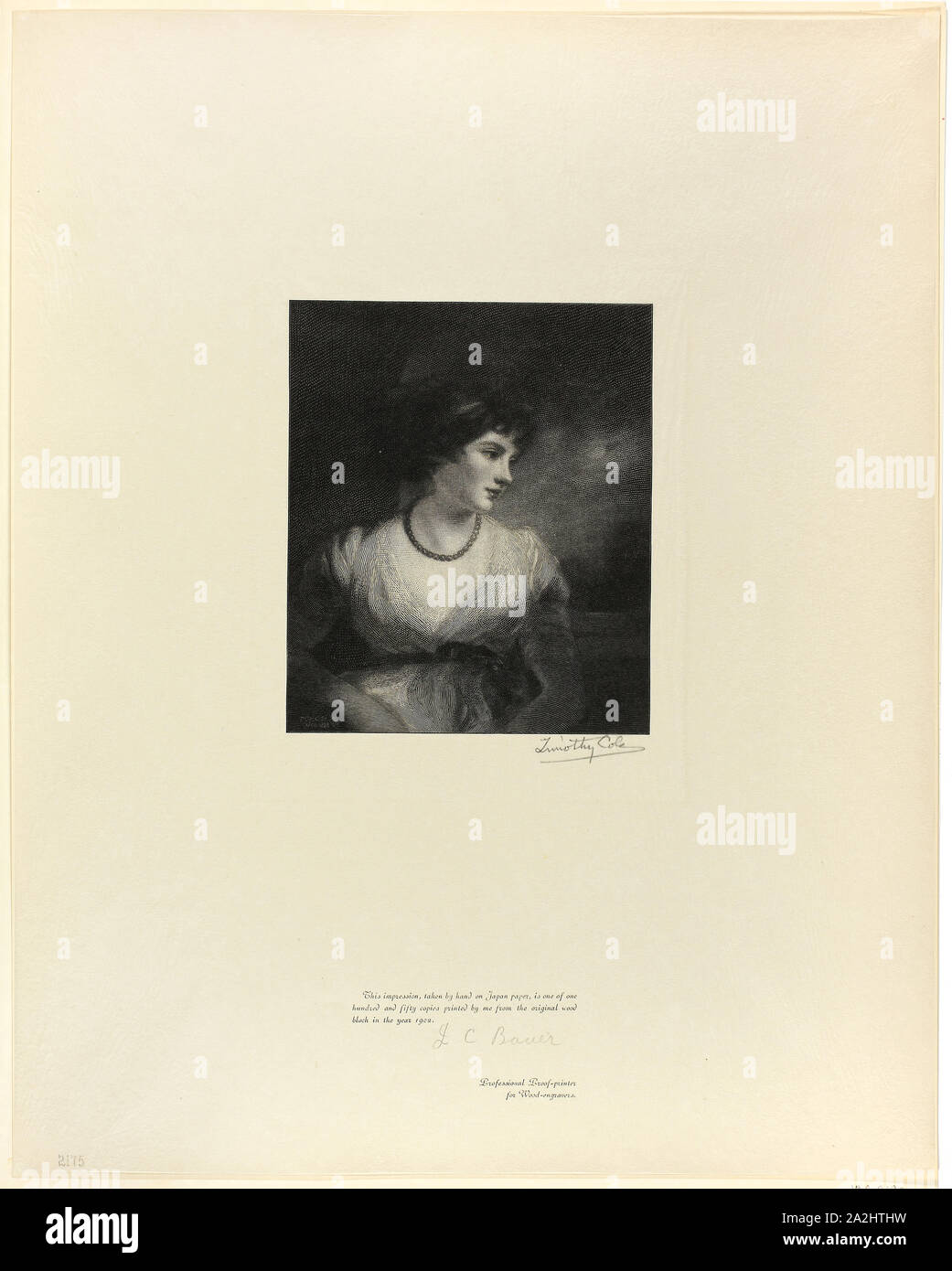 Countess of Oxford, from Old English Masters, 1898, printed 1902 ...