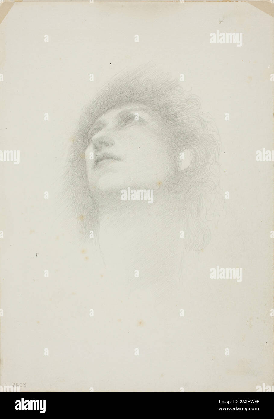 Upturned face woman hi-res stock photography and images - Alamy