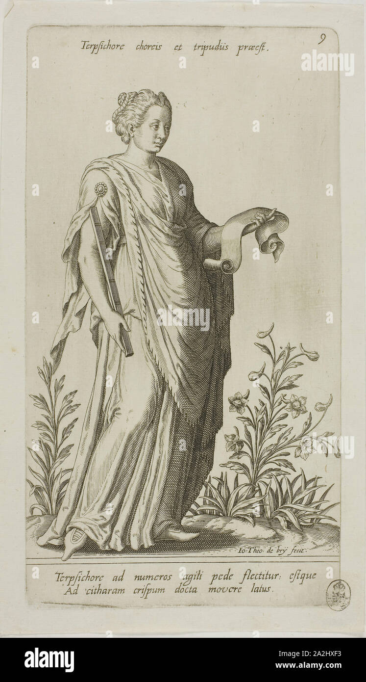 Terpsichore muse hi-res stock photography and images - Alamy