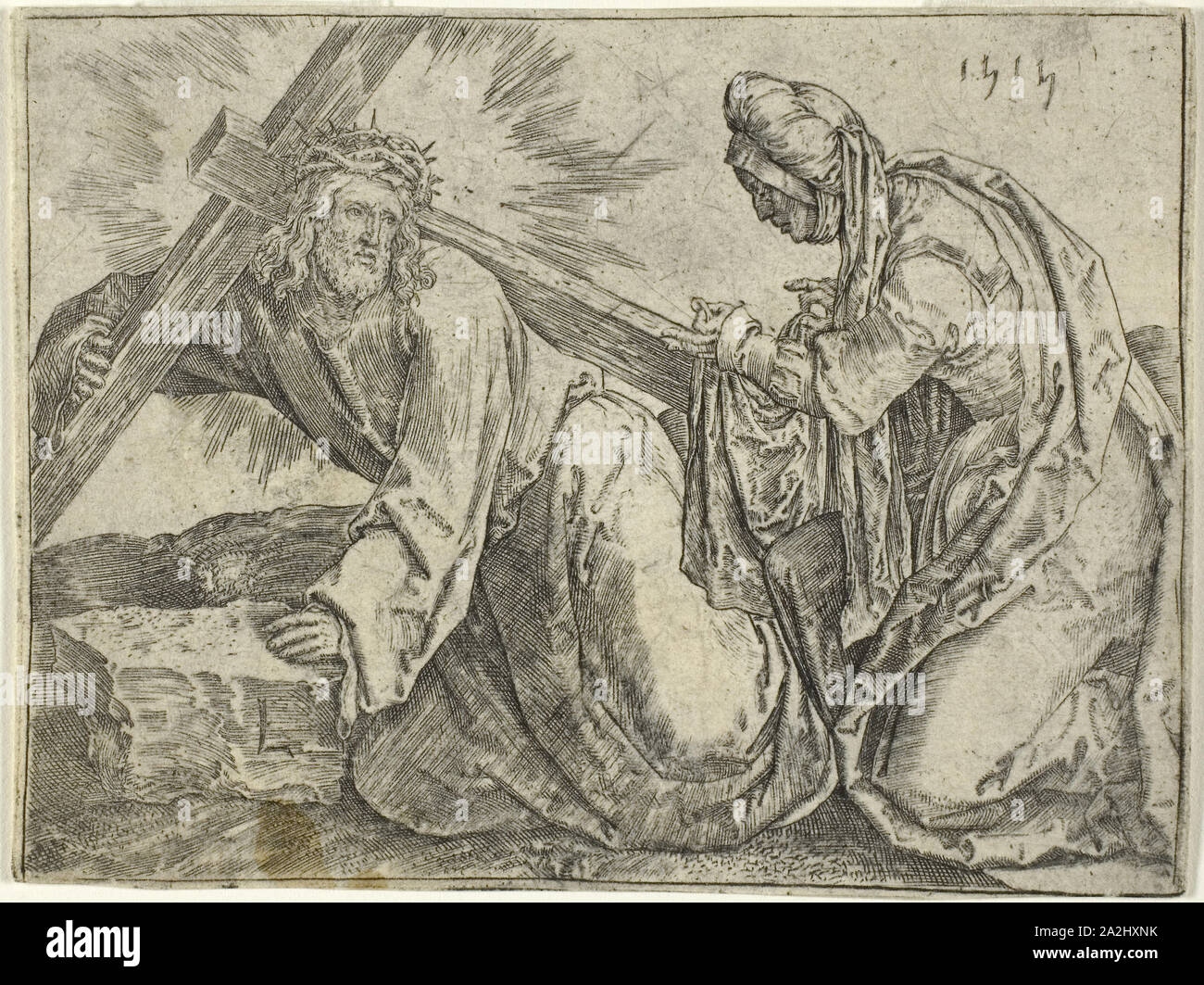 Christ Carrying the Cross, 1515, Lucas van Leyden, Netherlandish, c ...