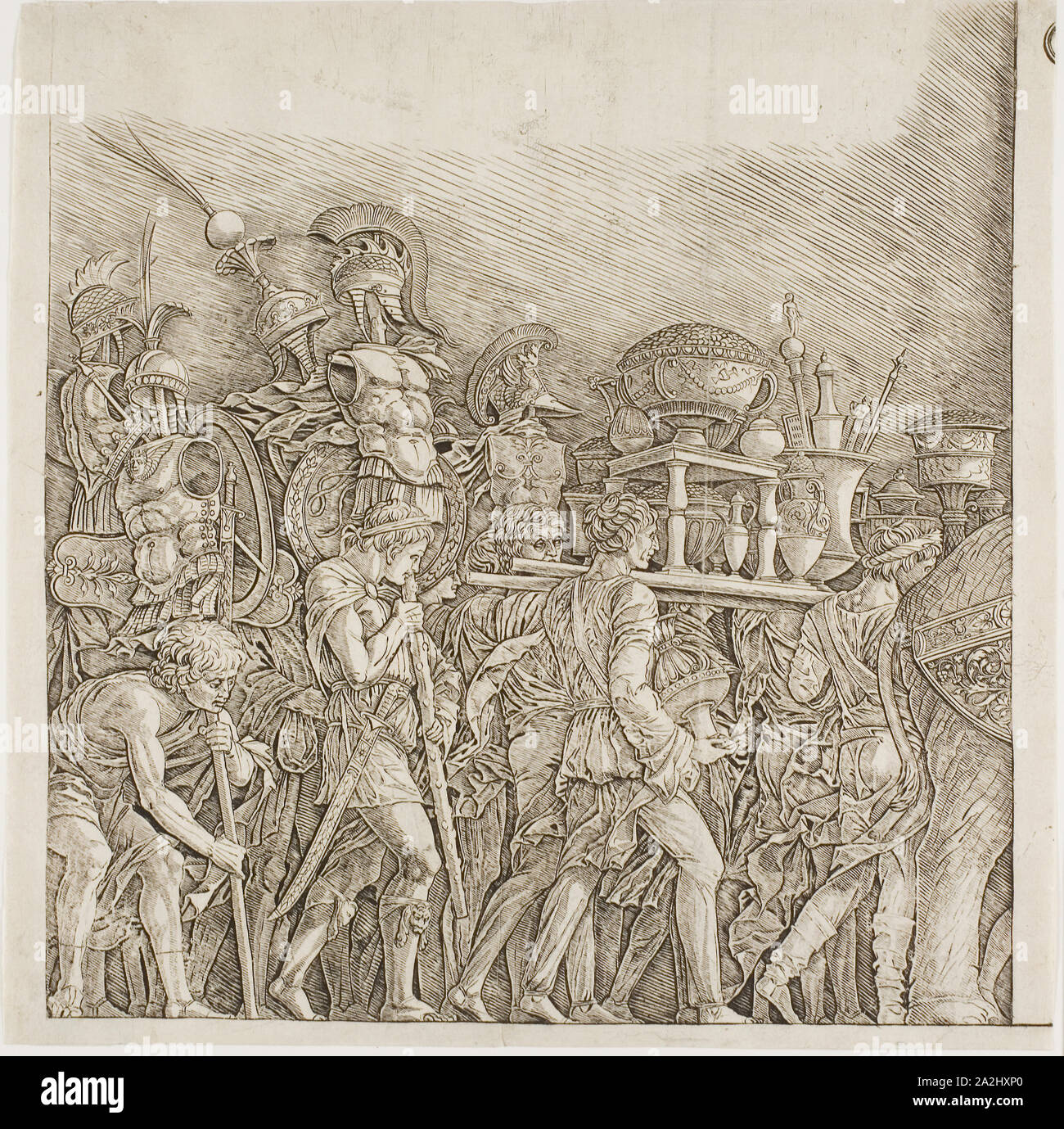Triumph of Caesar: Soldiers Carrying Trophies, c. 1495, School of ...