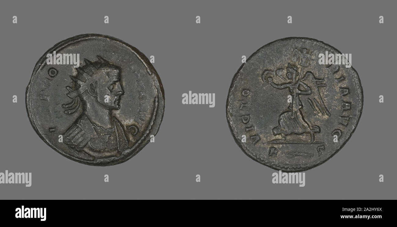 Coin Portraying Emperor Honorius?, 384/423 AD, Roman, Roman Empire ...