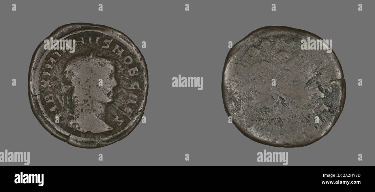 Coin Portraying Emperor Galerius, AD 293, Roman, Roman Empire, Bronze ...