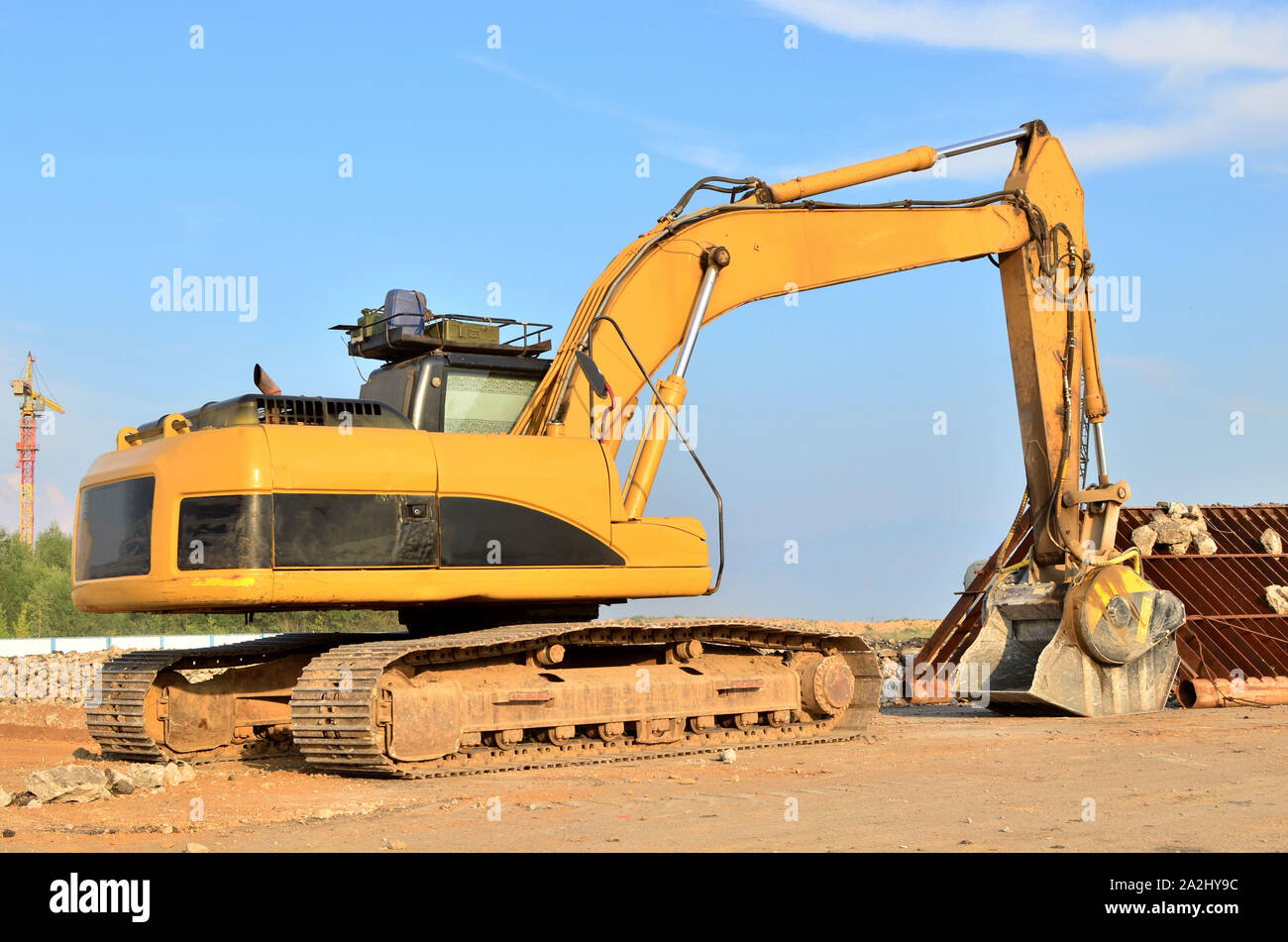 Multipurpose digger hi-res stock photography and images - Alamy