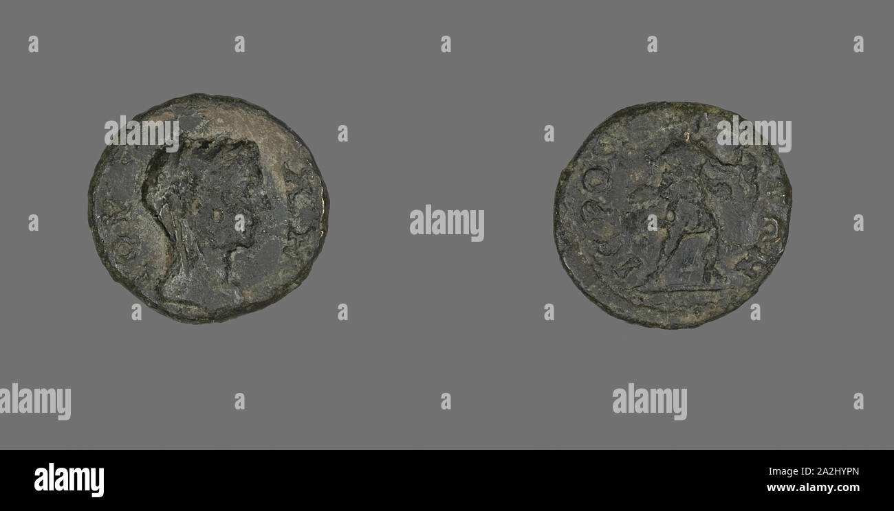 Coin Depicting a Head, about AD 161–?, Roman, Roman Empire, Bronze ...