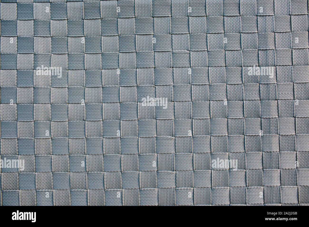 Grey checkered fabric texture Stock Photo - Alamy