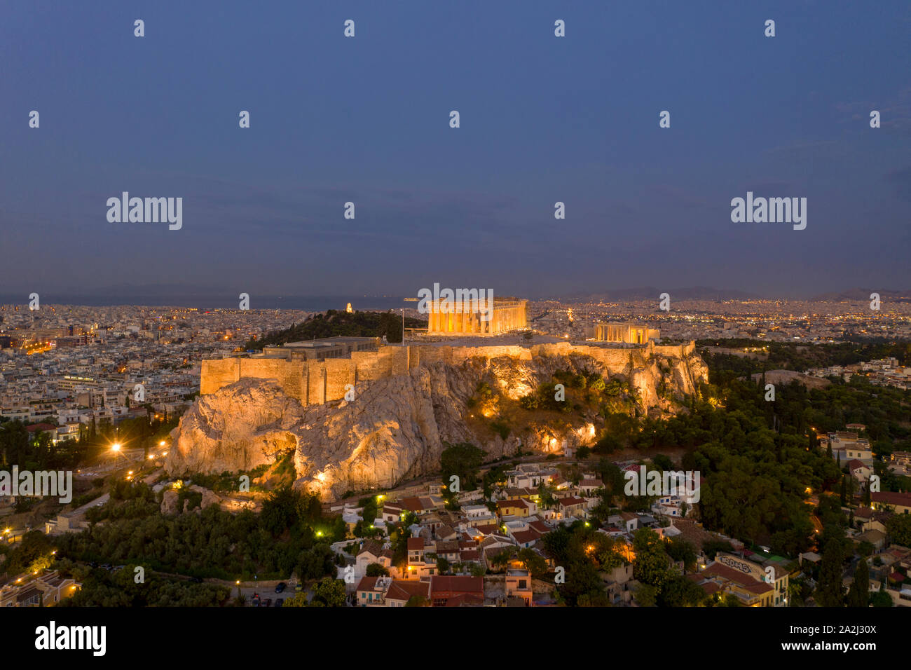 Aerial parthenon hi-res stock photography and images - Alamy