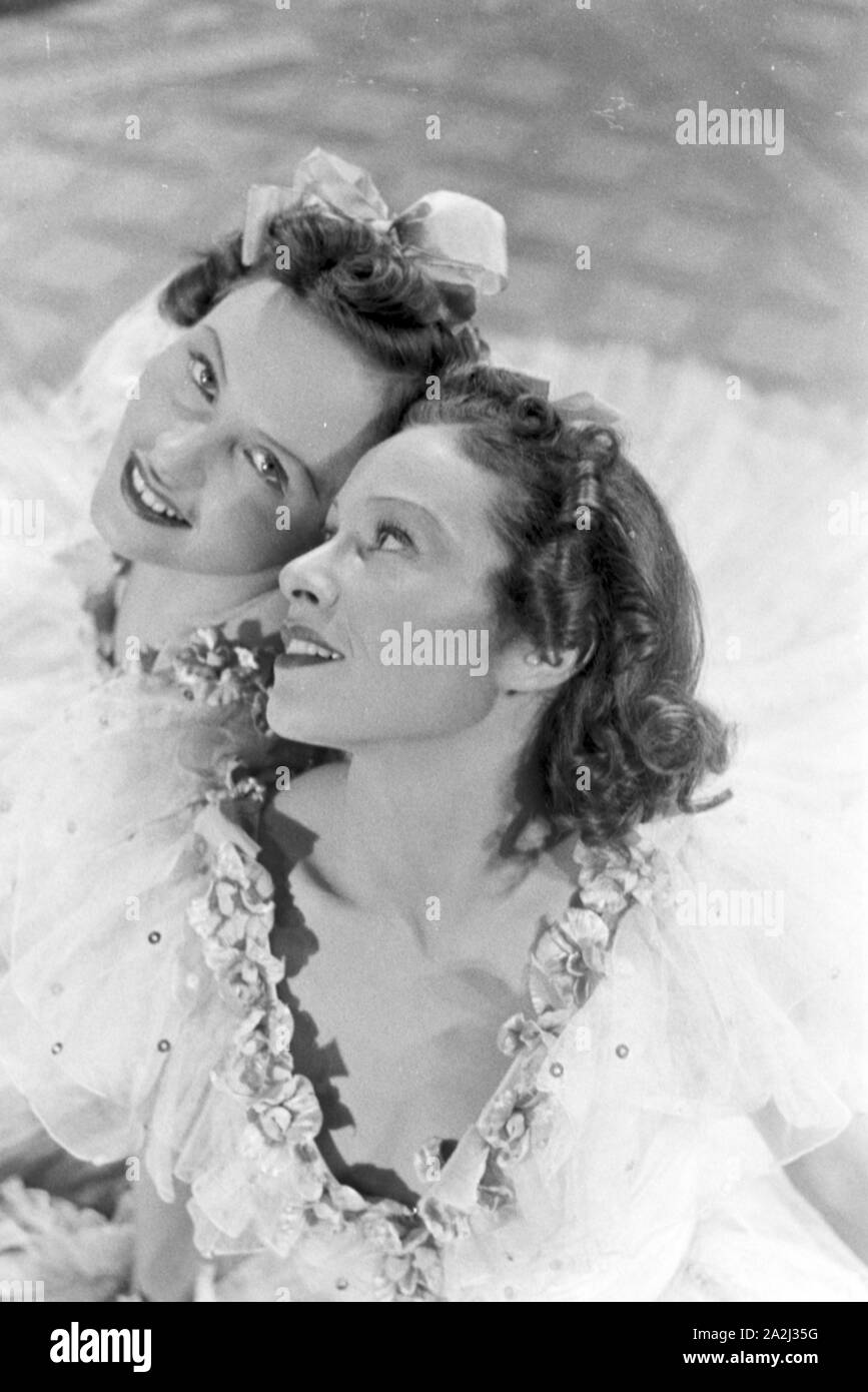 Hopfner sister Black and White Stock Photos & Images - Alamy