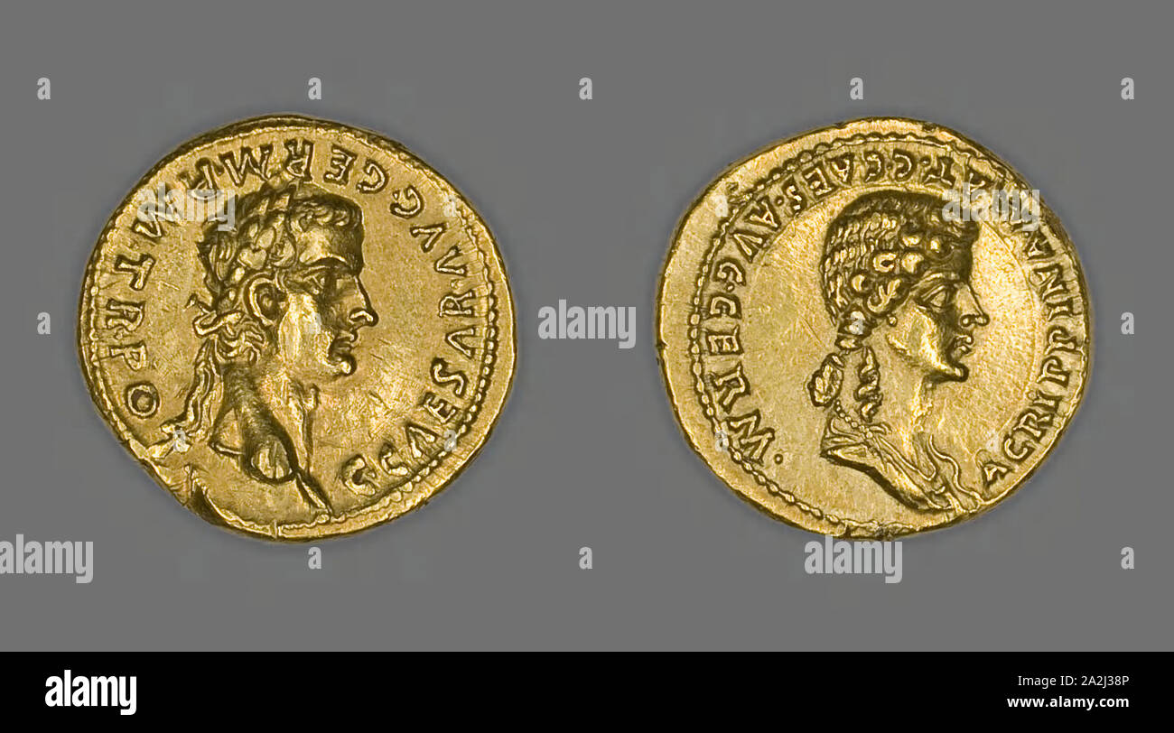 Caligula emperor roman coin rome hi-res stock photography and images ...