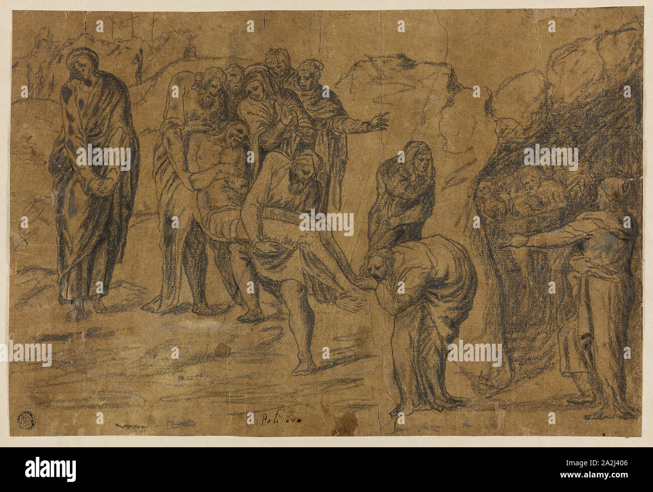 The entombment of christ caravaggio hi-res stock photography and images ...