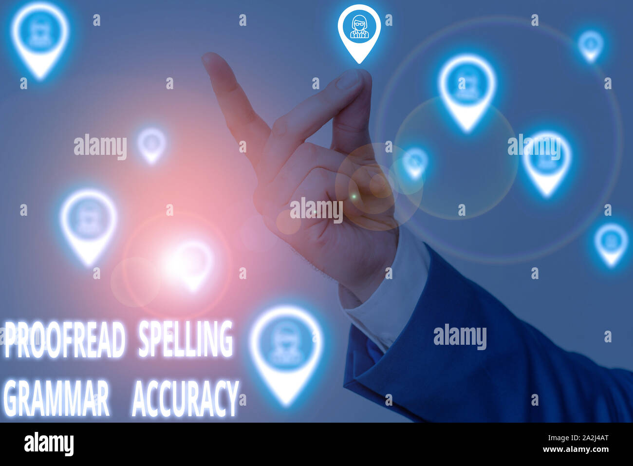 Conceptual hand writing showing Proofread Spelling Grammar Accuracy ...