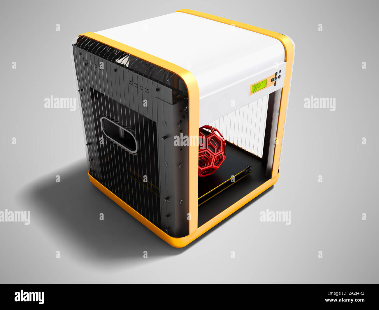 3d printing object orange hi-res stock photography and images - Alamy