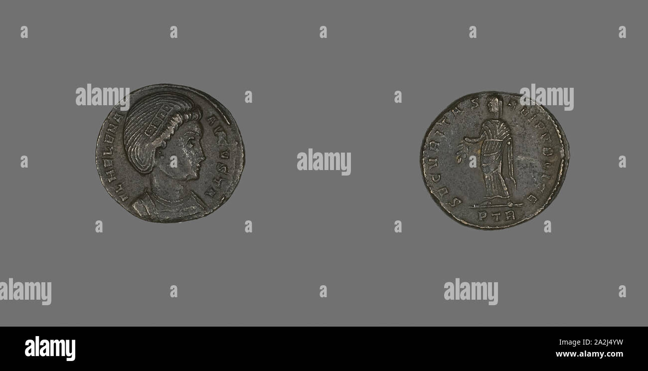 Roman empress coin helena hi-res stock photography and images - Alamy
