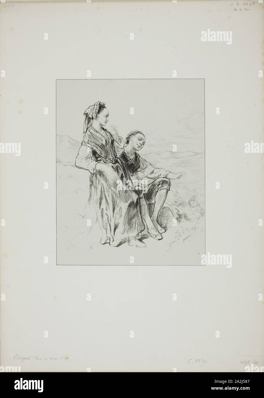 French basque girls hi-res stock photography and images - Alamy