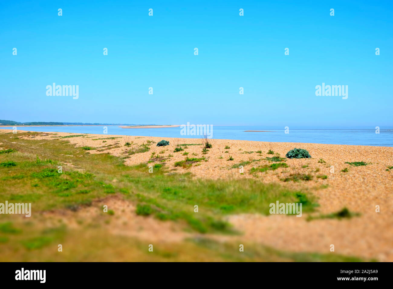 River Ore estuary, Shingle Street, Suffolk, England Stock Photo - Alamy