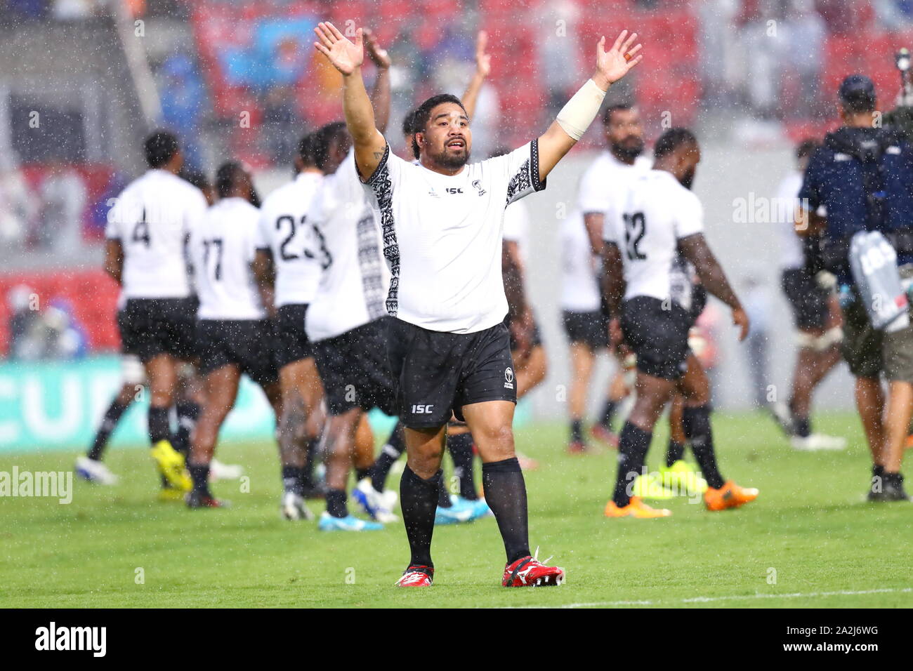 Higashiosaka, Osaka, Japan. 3rd Oct, 2019. Campese Ma'afu (FIJ) Rugby ...