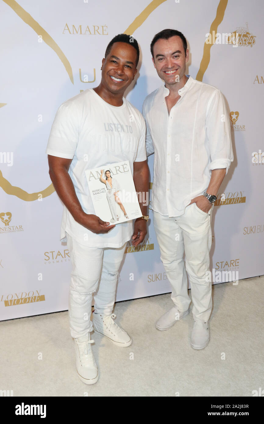 Amare Magazine's 10th Issue Release Party at Skybar at the Mondrian ...