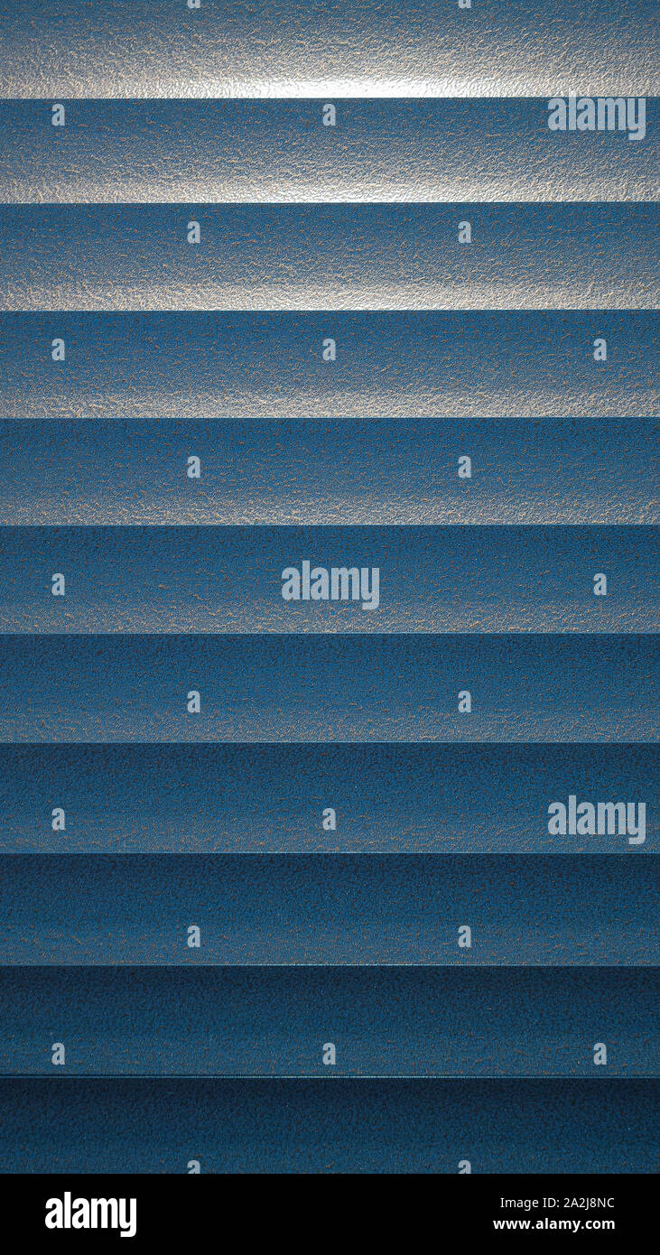 Blue venetian blinds background Stock Photo - Alamy