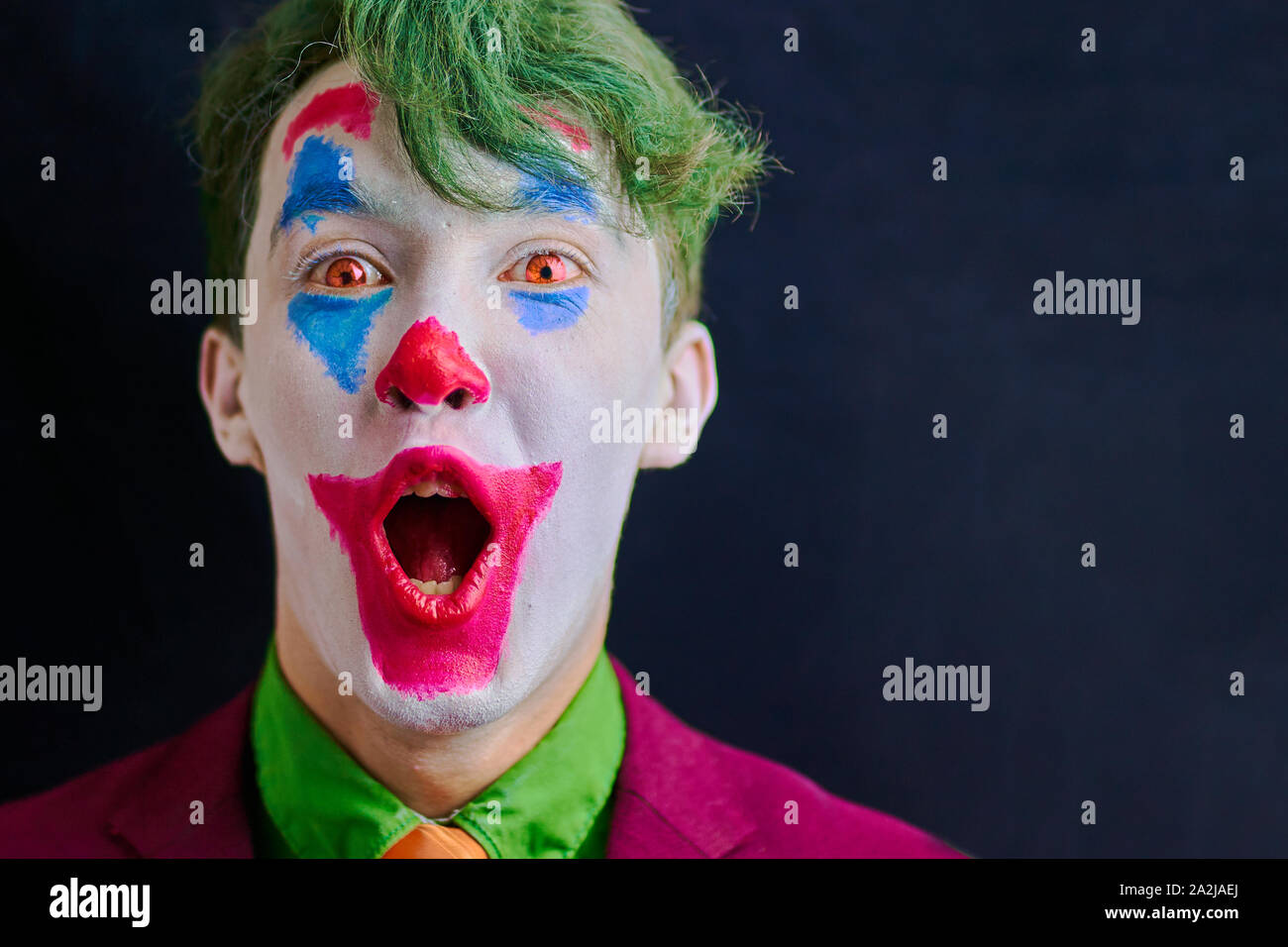 Surprised Clown Face High Resolution Stock Photography and Images - Alamy