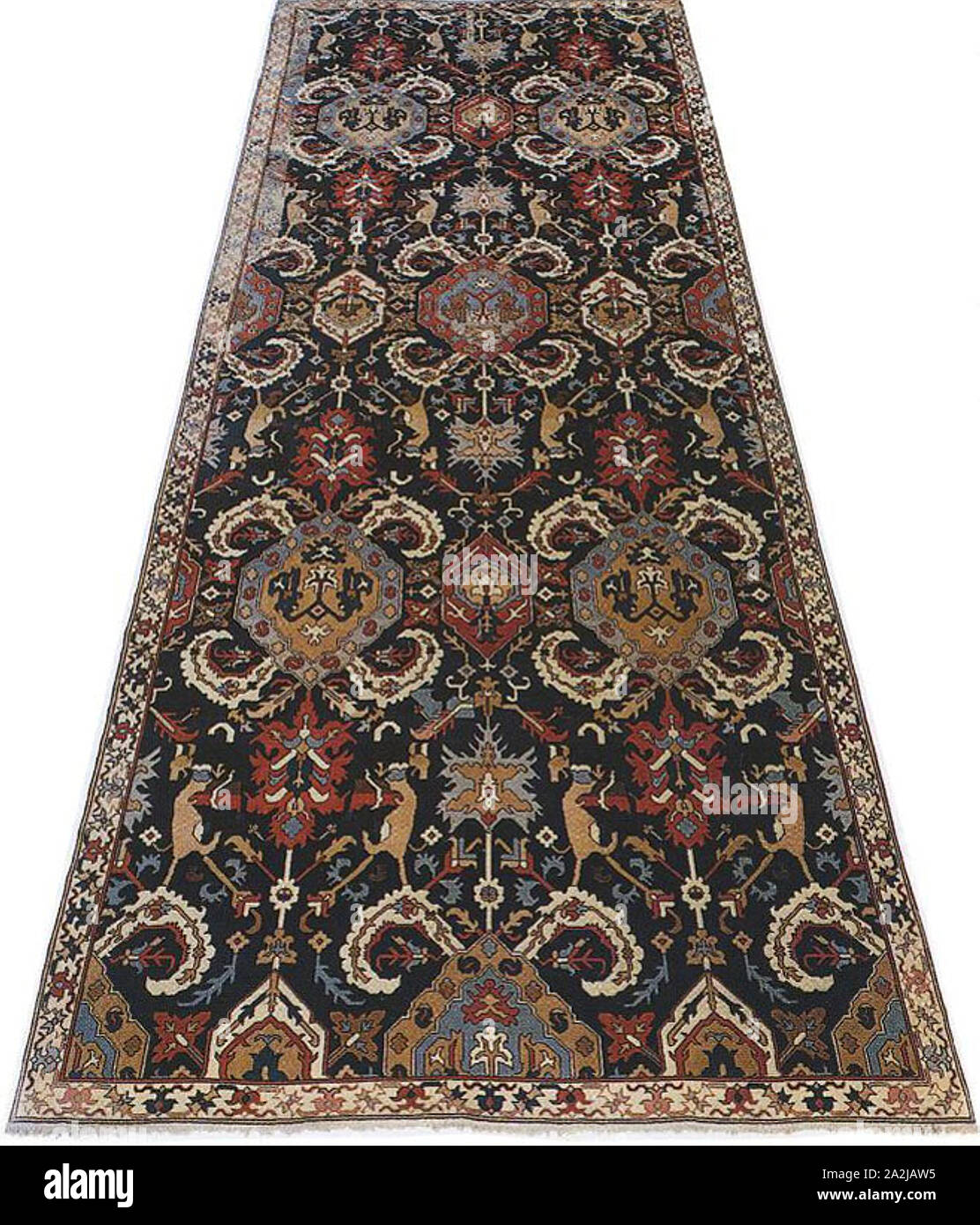 Carpet, 18th century, Southern Caucasus, Karabagh, Caucasus, Wool ...