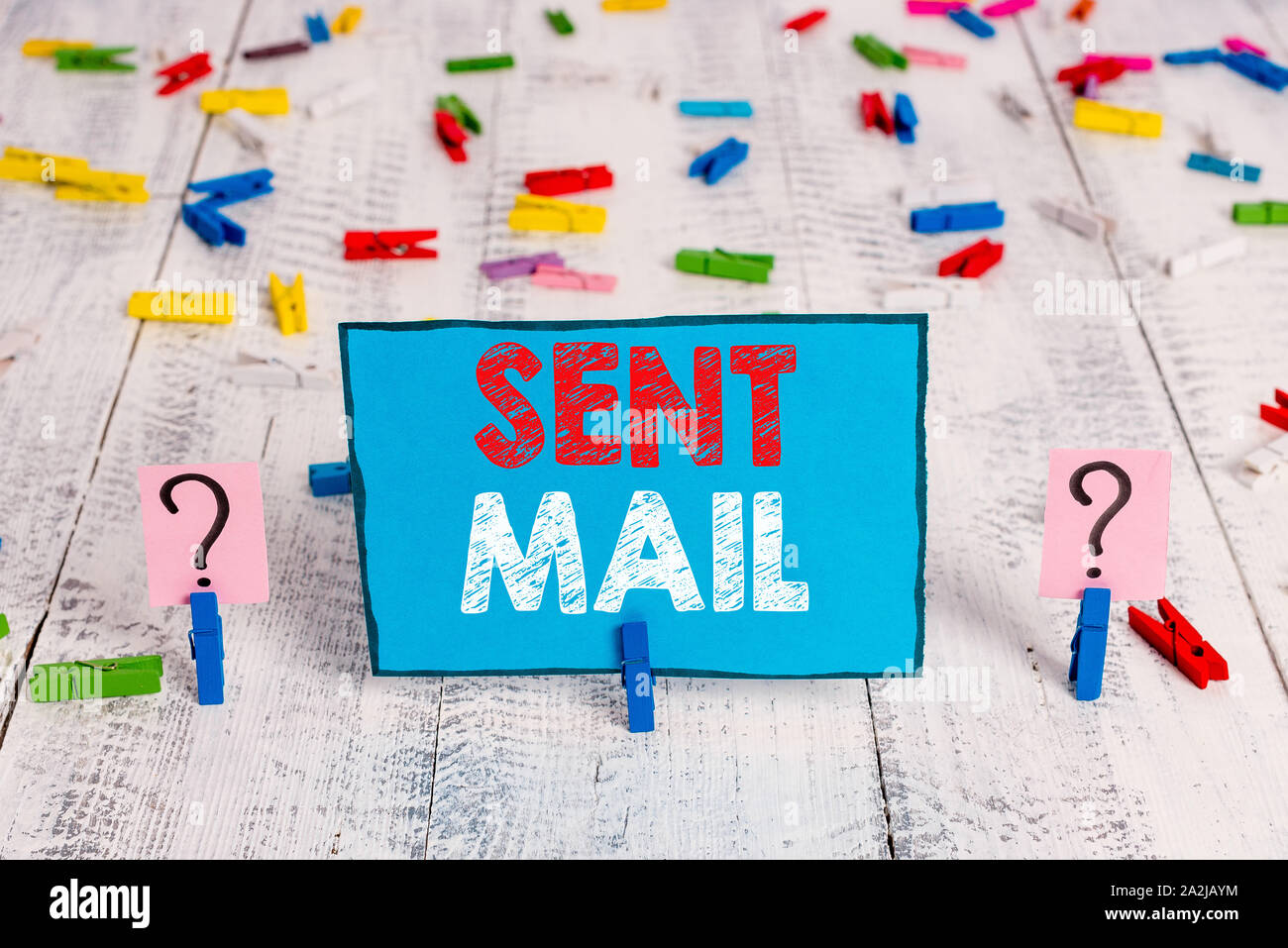 Word writing text Sent Mail. Business photo showcasing Event where a ...