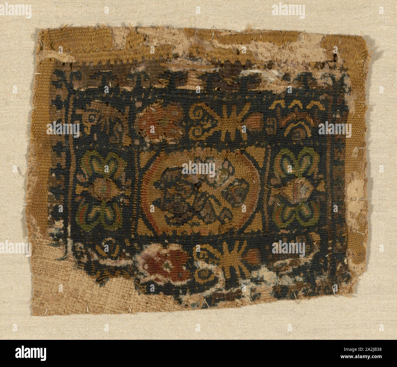 Square Panel, Roman period (30 B.C.– 641 A.D.)/Arab period (641–969 ...