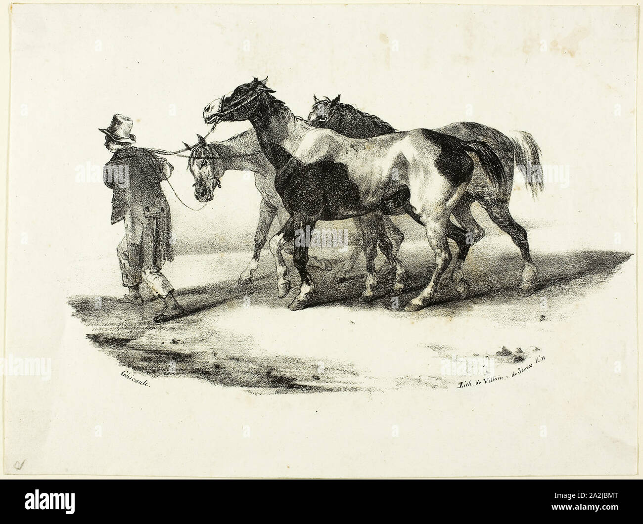 Theodore gericault 1791 1824 france french hi-res stock photography and ...