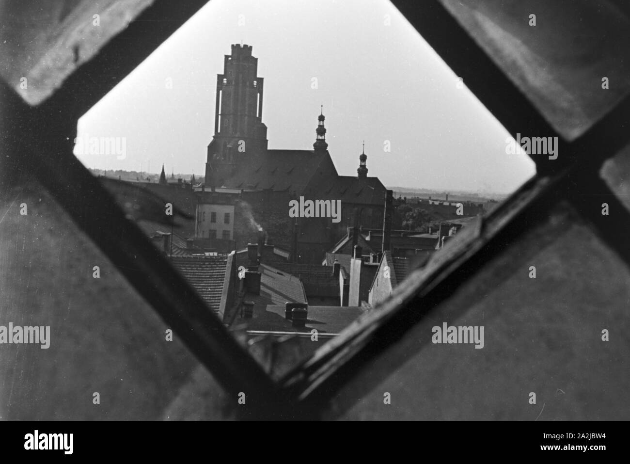 Eine Reise nach Gleiwitz in Oberschlesien, Deutsches Reich 1930er Jahre ...