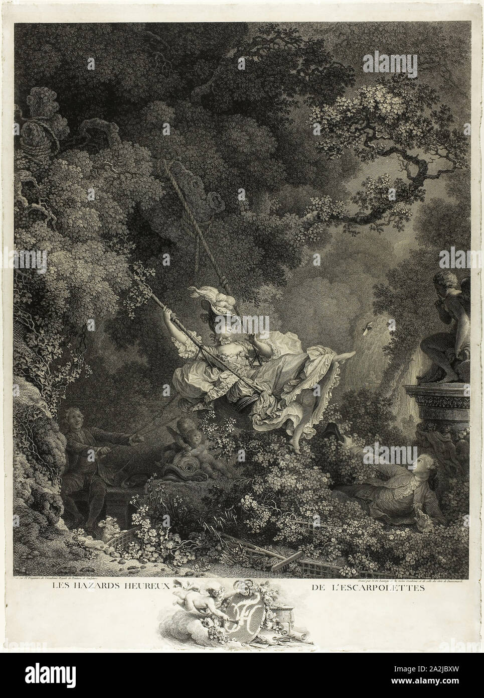 Jean Honore Fragonard The Swing Tangled