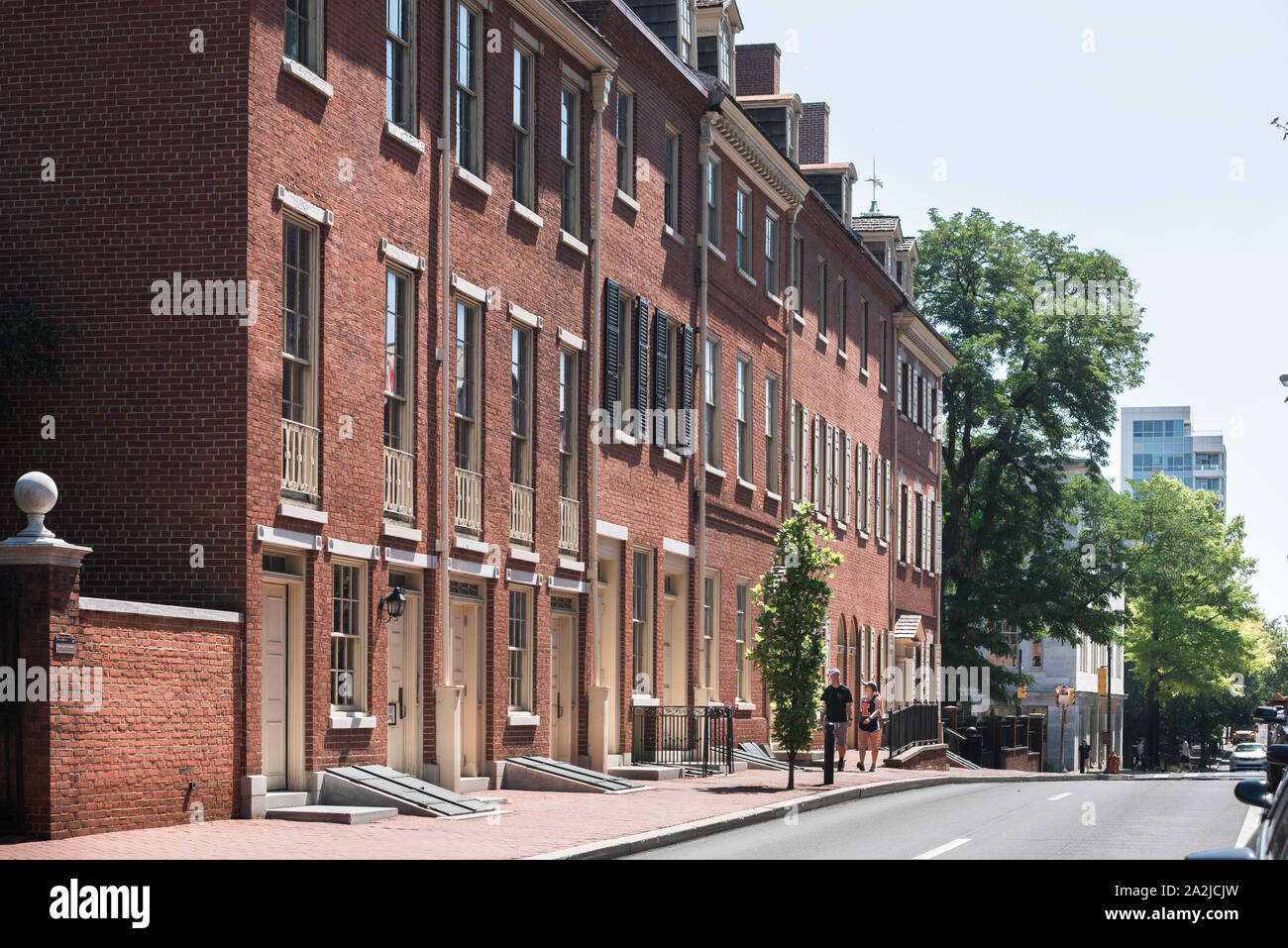 Row houses philadelphia pa hi-res stock photography and images - Alamy