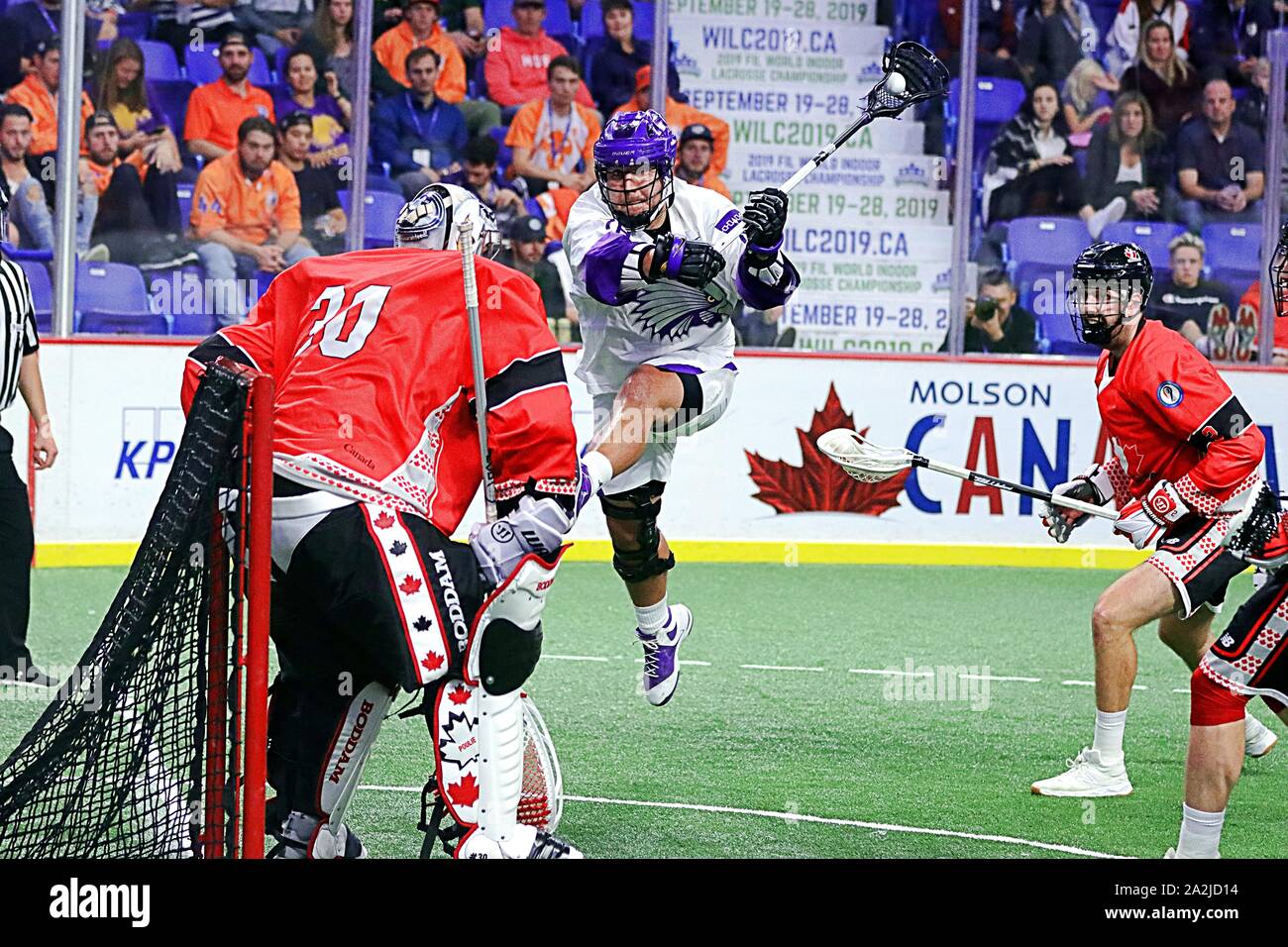 Iroquois Nationals box lacrosse 2019 Stock Photo - Alamy