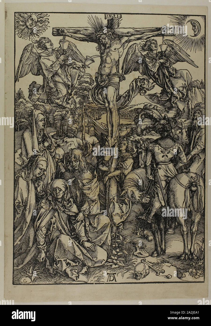 The Crucifixion, from The Large Passion, 1498, published 1511, Albrecht Dürer, German, 1471-1528 ...